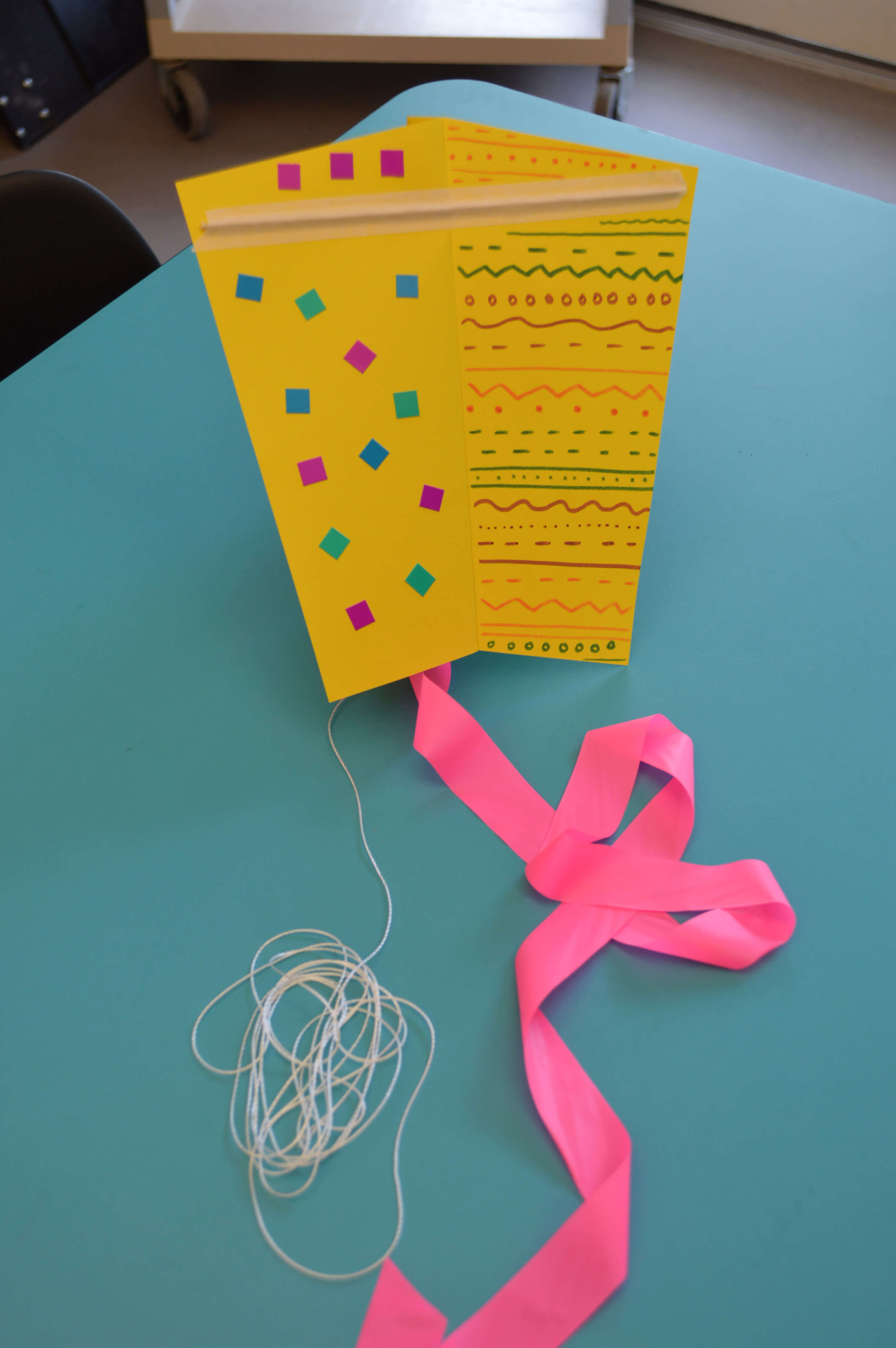 Make Art Together: Paper Kite Project